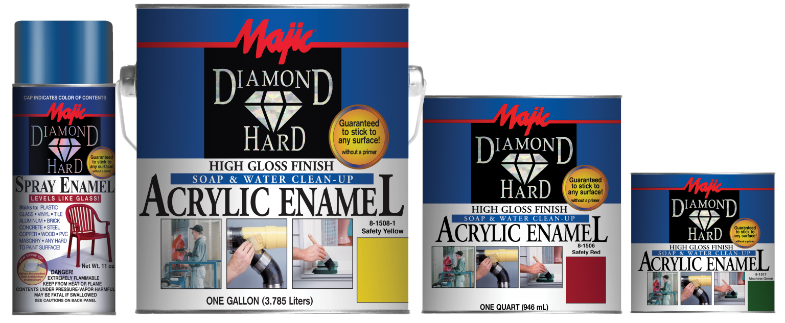 Diamondhard Acrylic Enamel - Majic Paints